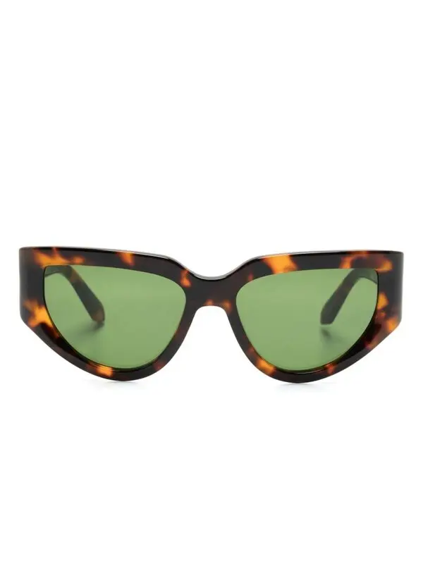 Off-White Seward Cat-eye Frame Sunglasses - Brown