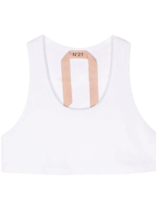 N°21 Jersey Crop Top