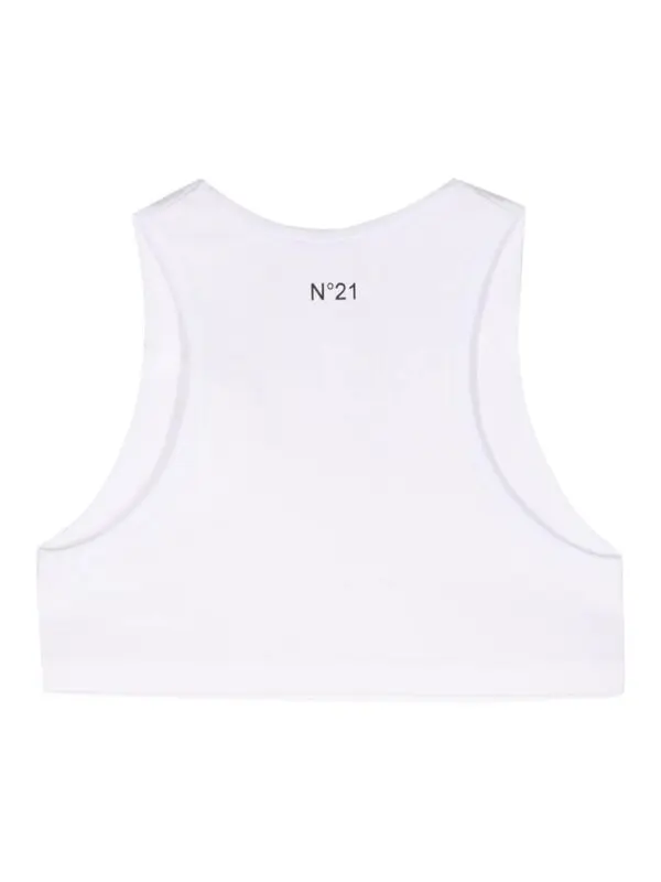 N°21 Jersey Crop Top