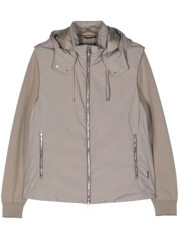 MOORER Evan-stp Padded Jacket - Grey