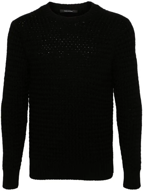 Tagliatore Interwoven Wool Jumper