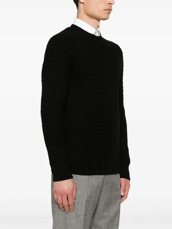 Tagliatore Interwoven Wool Jumper