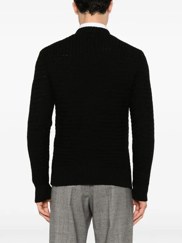 Tagliatore Interwoven Wool Jumper