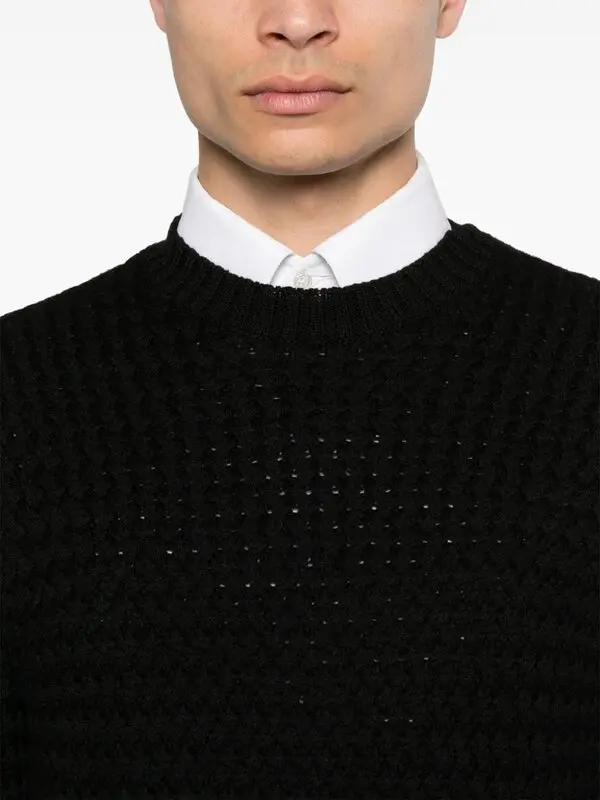 Tagliatore Interwoven Wool Jumper