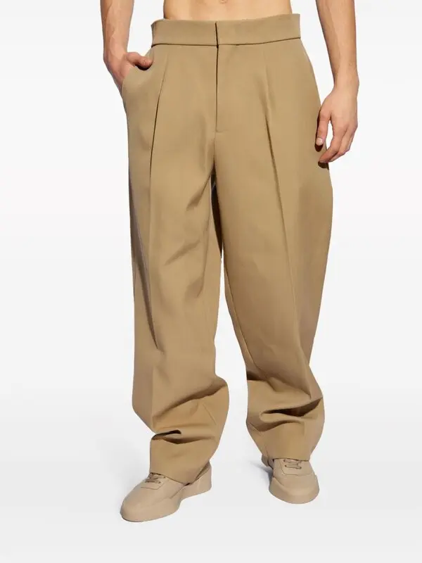 Fear Of God Logo-patch Wool Trousers