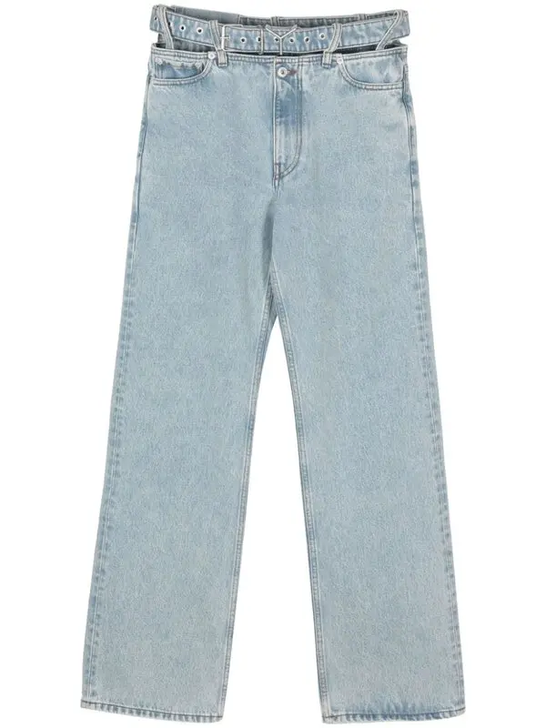Y/project Belted Wide-leg Jeans