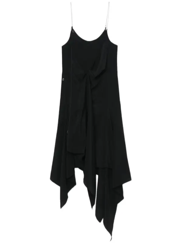 KIKO KOSTADINOV Twist-detail Mini Dress - Black