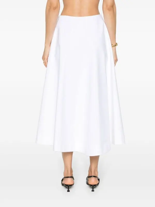 Valentino Garavani Poplin Midi Skirt
