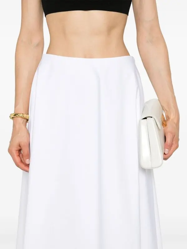 Valentino Garavani Poplin Midi Skirt