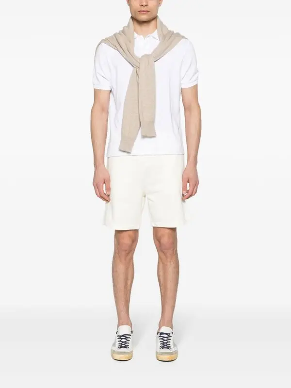 Polo Ralph Lauren Polo Pony Cotton Track Shorts - Neutrals