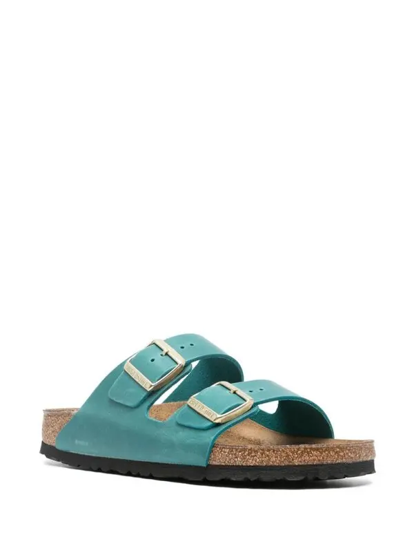 BIRKENSTOCK Arizona Leather Sandals - Blue