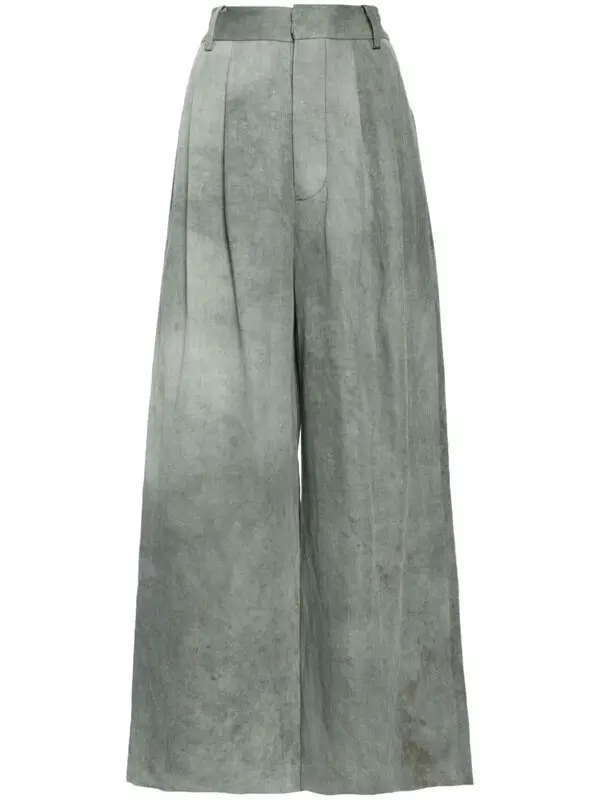 UMA WANG Paella Palazzo Trousers
