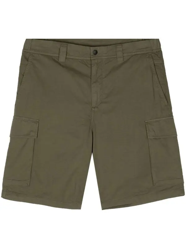 Woolrich Mid-rise Cotton Cargo Shorts