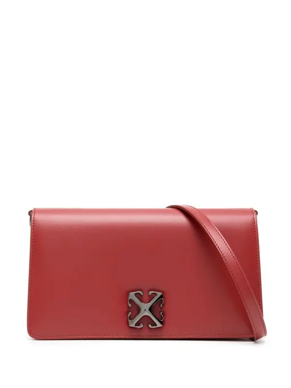 Off-White Jitney 0.5 Crossbody Bag - Red