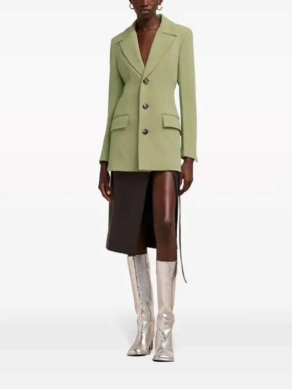 AMI Paris Single-breasted Wool Jacket