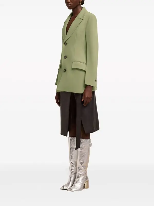 AMI Paris Single-breasted Wool Jacket