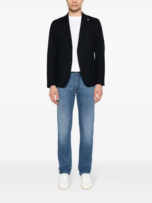 Jacob Cohen Bard Mid-rise Slim-fit Jeans - Blue