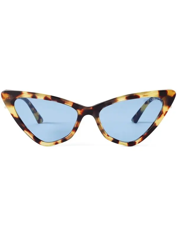 JIMMY CHOO Cat-eye Sunglasses - Brown