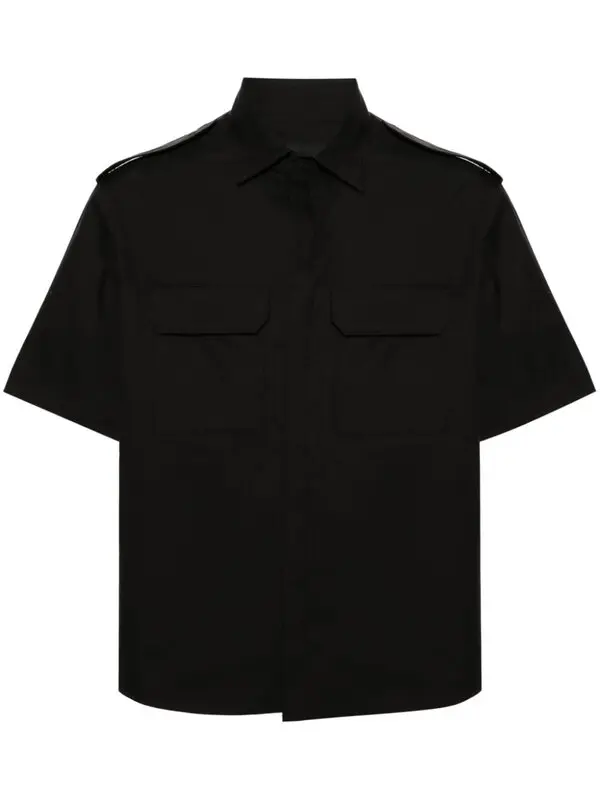 Neil Barrett Short-sleeve Poplin Shirt