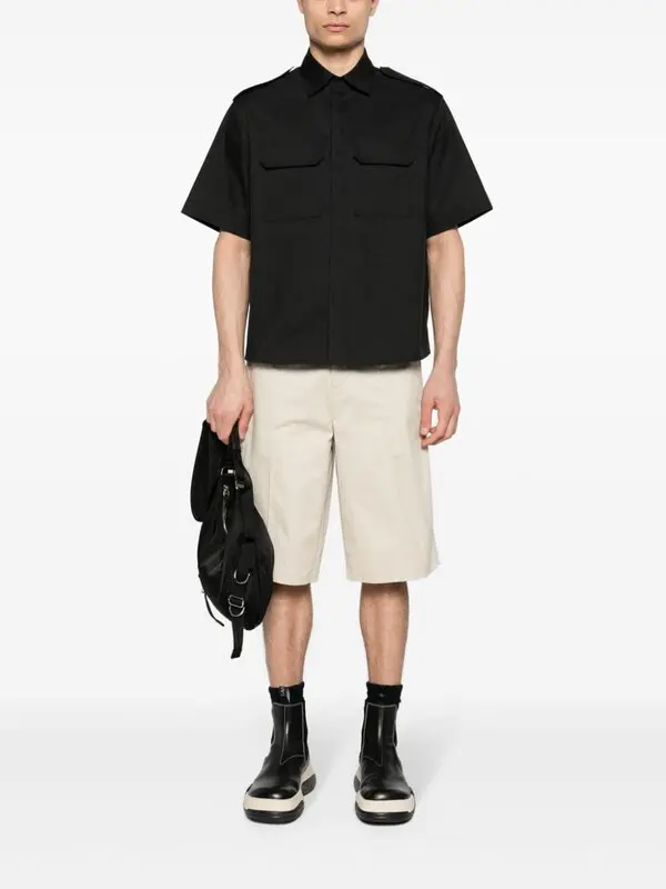 Neil Barrett Short-sleeve Poplin Shirt