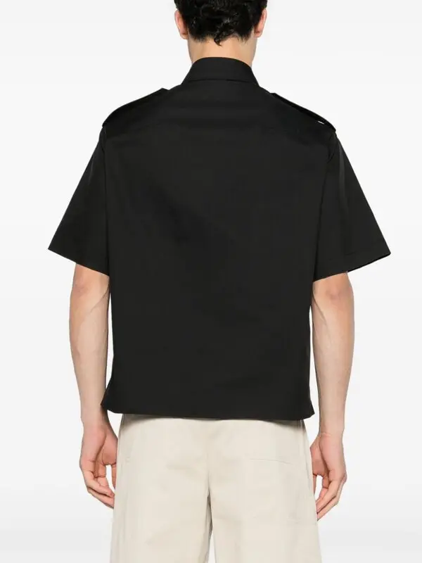 Neil Barrett Short-sleeve Poplin Shirt