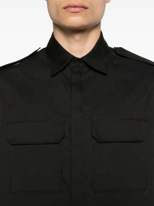 Neil Barrett Short-sleeve Poplin Shirt