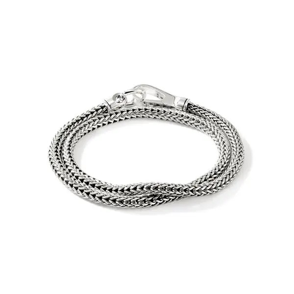 John Hardy Double Wrap 4.5mm Chain Bracelet