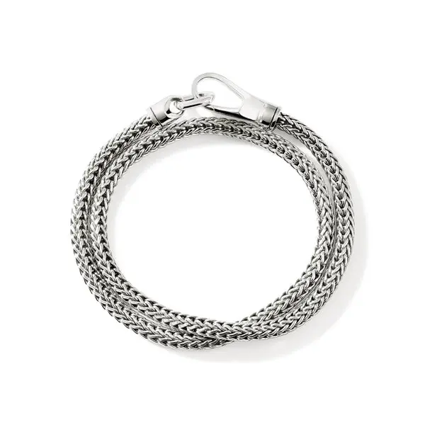 John Hardy Double Wrap 4.5mm Chain Bracelet