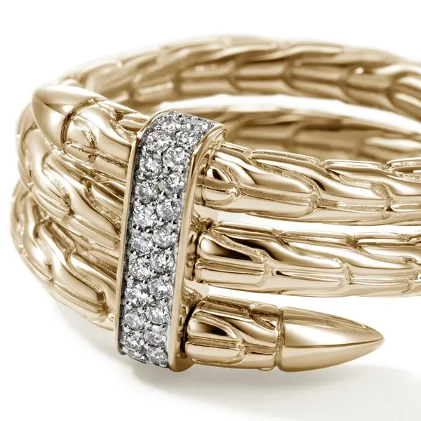 John Hardy Spear Diamond Ring