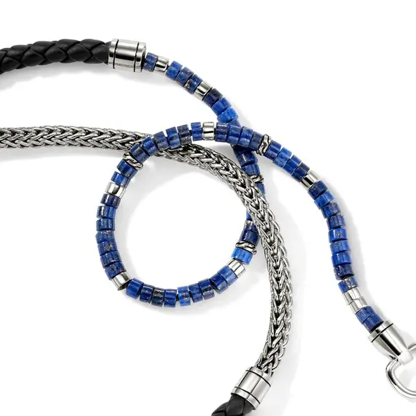 John Hardy Heishi Chain Wrap Bracelet