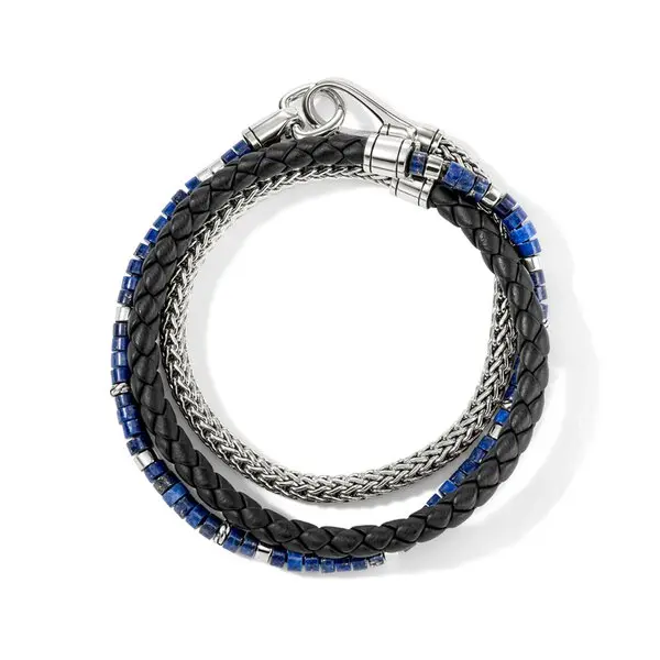 John Hardy Heishi Chain Wrap Bracelet
