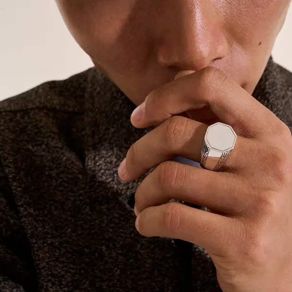 John Hardy Signet Ring