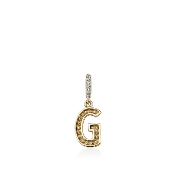 John Hardy Initial Pendant Necklace In 14k Yellow - Gold