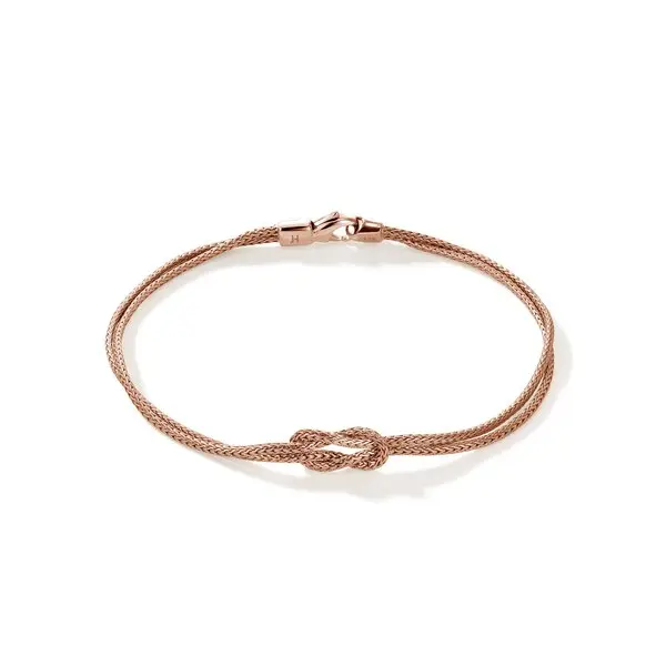 John Hardy Love Knot Rose Bracelet - Gold