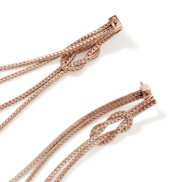 John Hardy Love Knot Drop Earrings