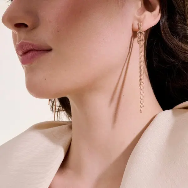 John Hardy Love Knot Drop Earrings