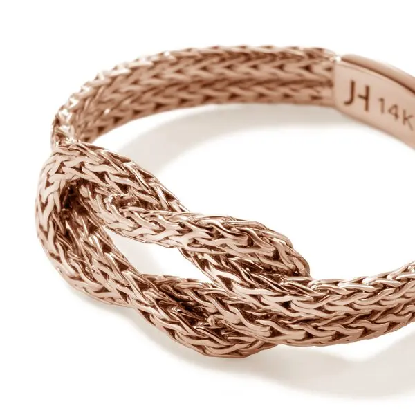 John Hardy Love Knot Ring, Rose - Gold