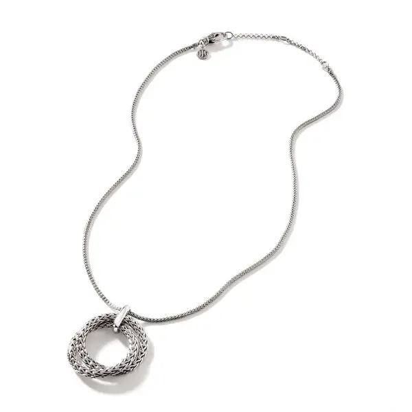 John Hardy Soft Chain Pendant Necklace