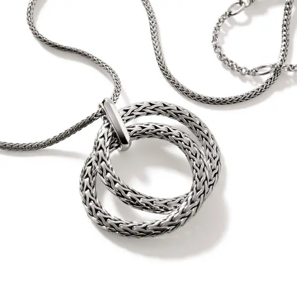 John Hardy Soft Chain Pendant Necklace
