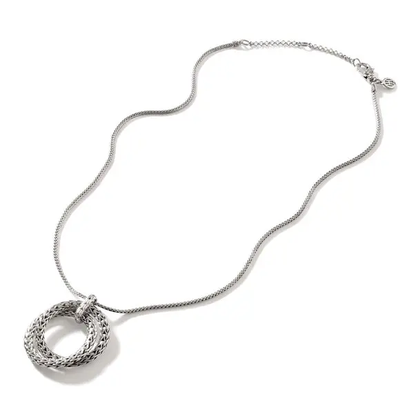 John Hardy Soft Chain Pendant Necklace