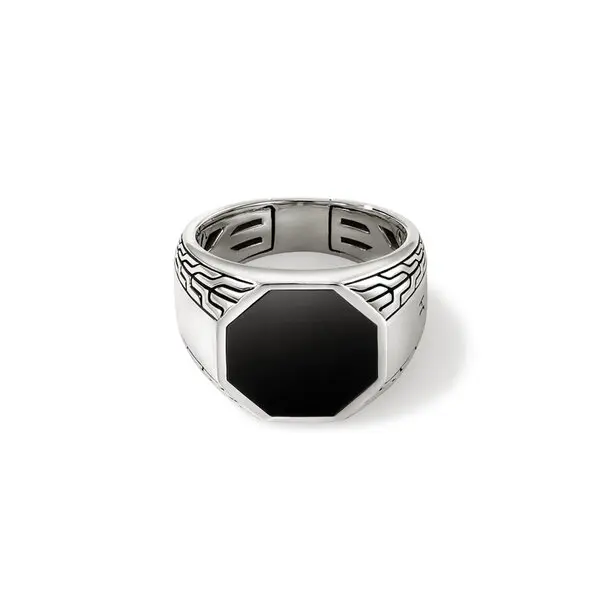 John Hardy Signet Ring - Sterling Silver