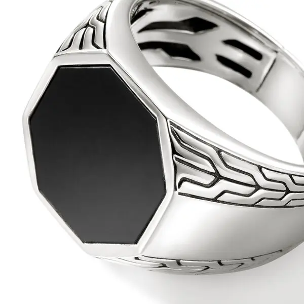 John Hardy Signet Ring - Sterling Silver