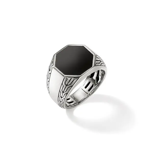 John Hardy Signet Ring - Sterling Silver