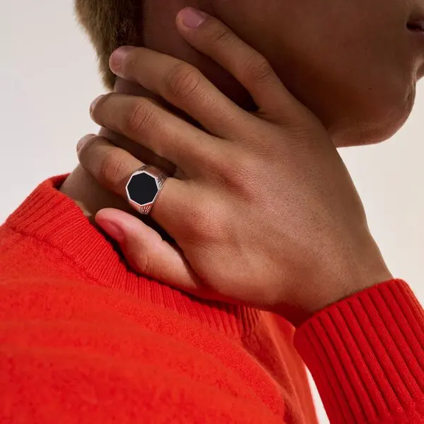 John Hardy Signet Ring - Sterling Silver