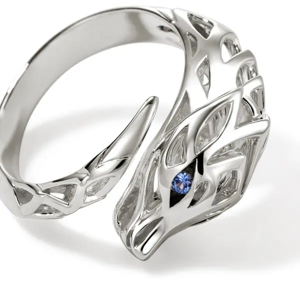 John Hardy Naga Ring - Sterling Silver