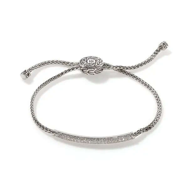 John Hardy Icon Slider Bracelet Diamonds