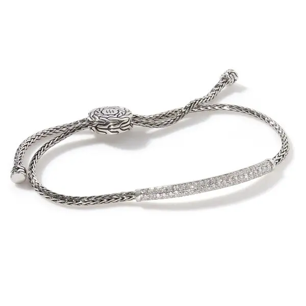 John Hardy Icon Slider Bracelet Diamonds