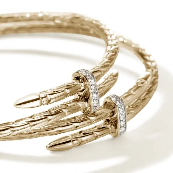 John Hardy Spear Hoop Earrings