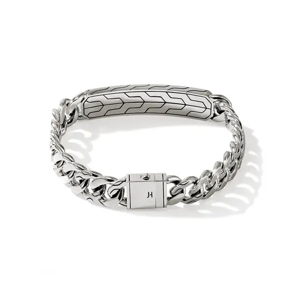 John Hardy Id Curb Bracelet 11mm