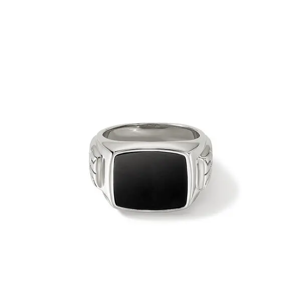 John Hardy Signet Ring - Sterling Silver